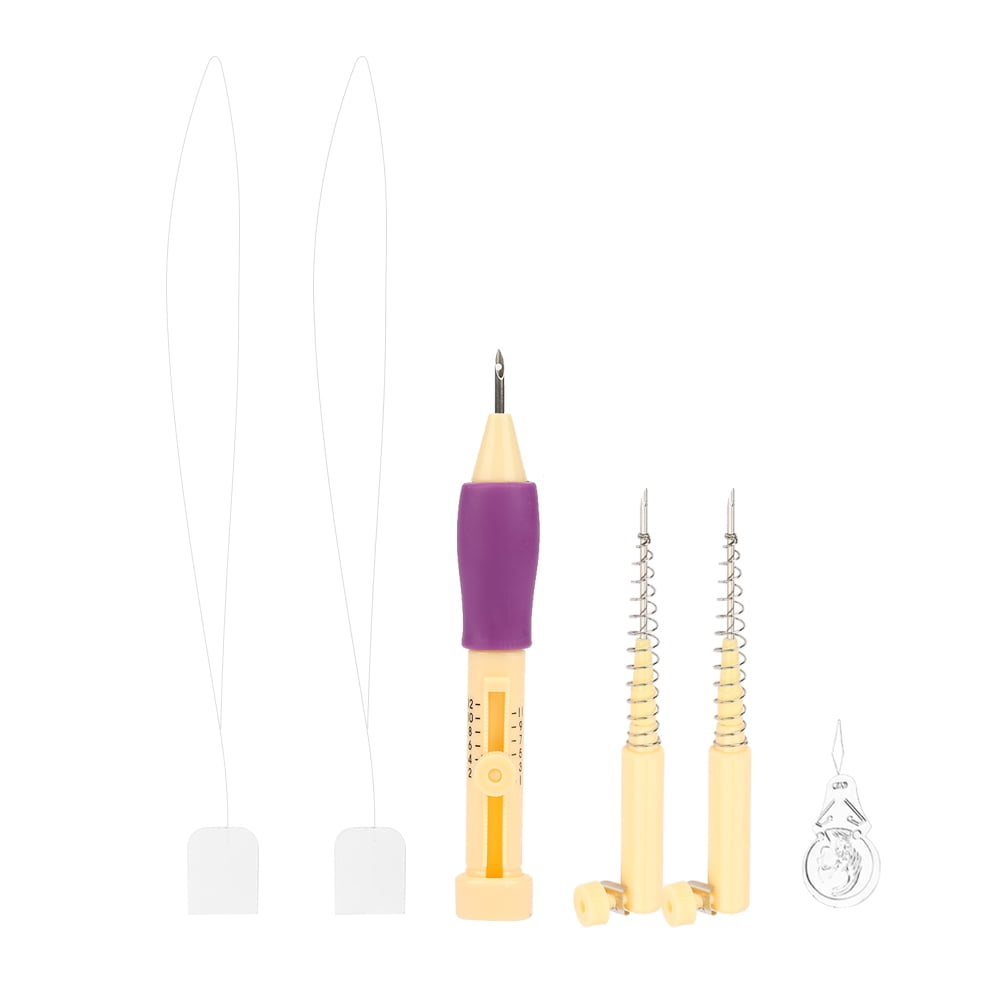 Flash Sale Embroidery Felting Needle Punch Pen with 2 Spring Needles ...