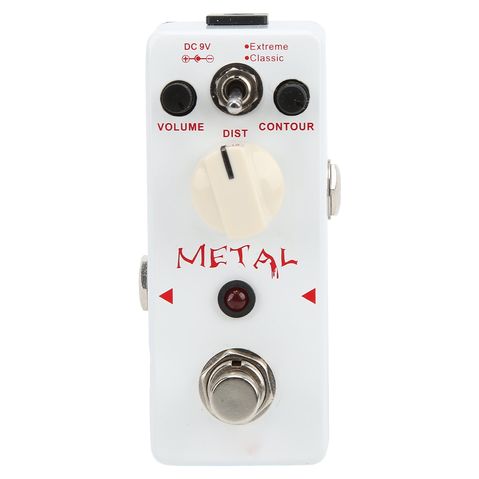 Flash Sale Heavy Metal Distortion Pedal White Electric Guitar Effect ...
