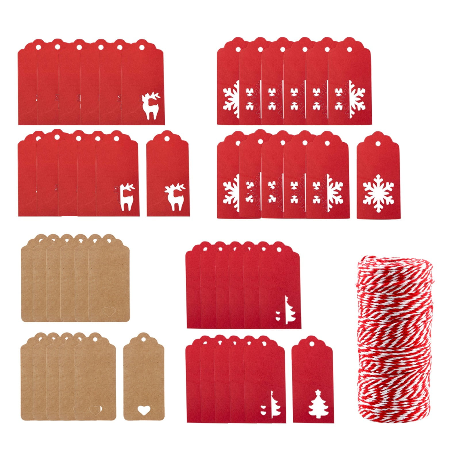 Flash Sale! JWDX Gift Tag, Gift Wrapping Paper Clearance, Label with ...