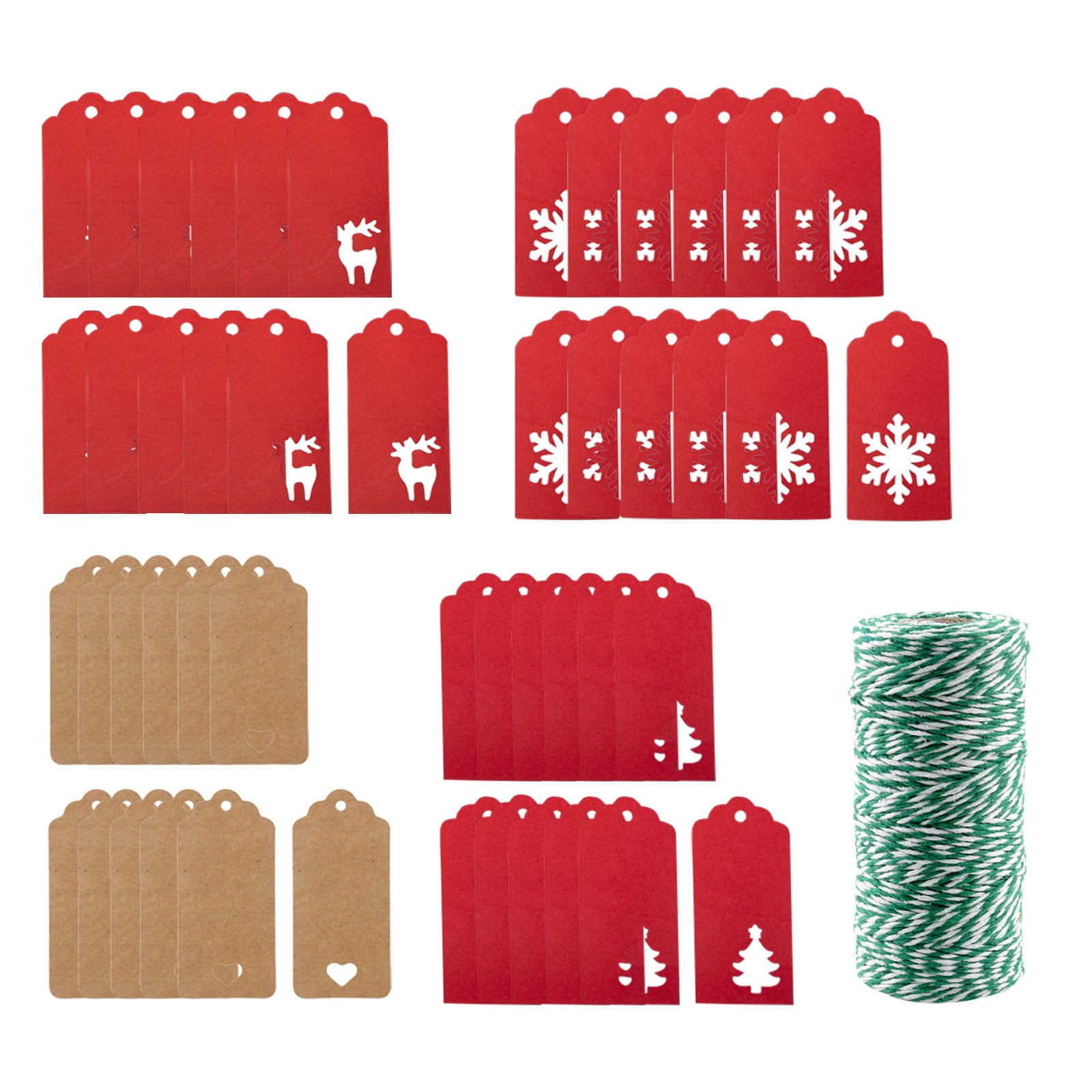 Flash Sale! JWDX Gift Tag, Gift Wrapping Paper Clearance, Label with ...