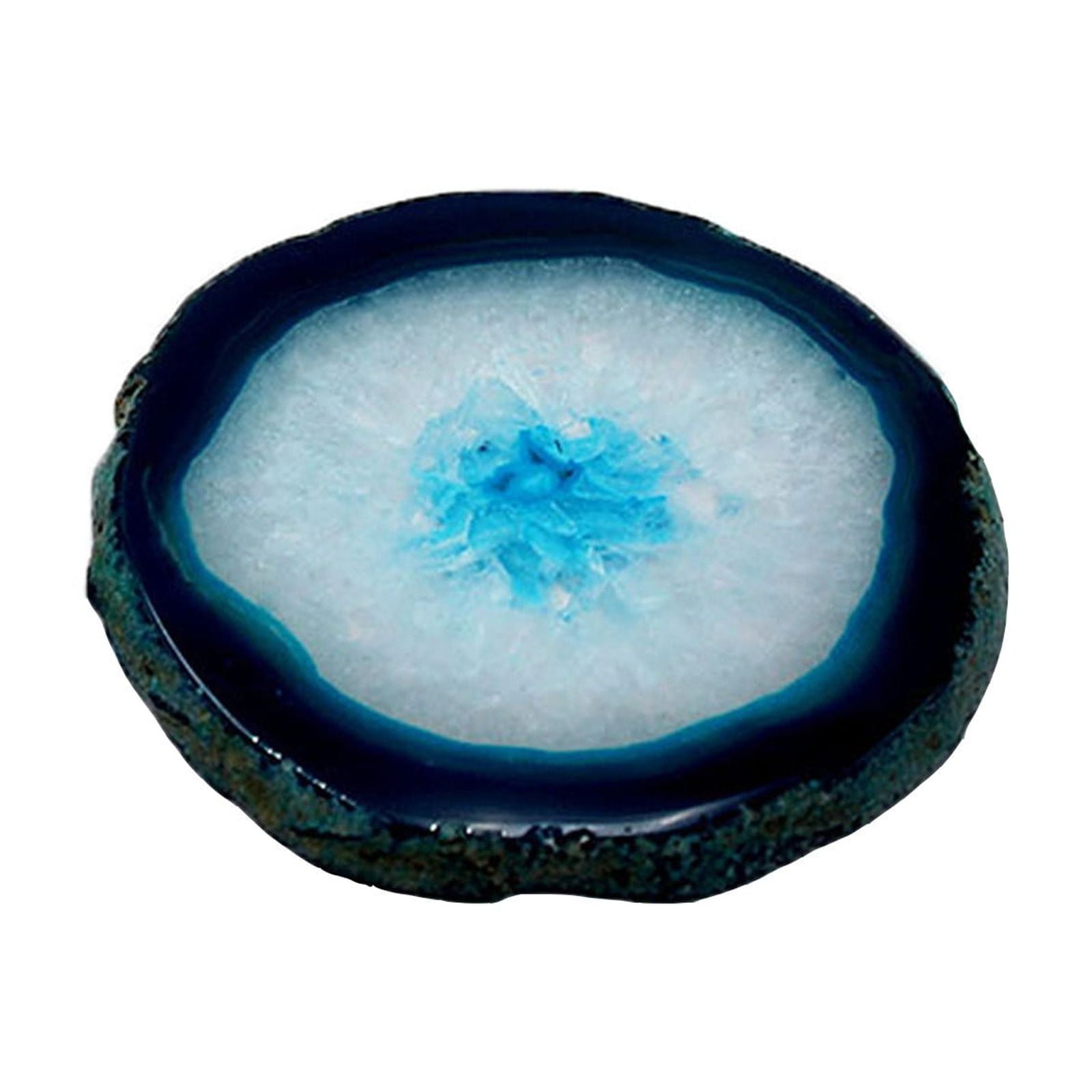 Flash Sale! Natural for Drinks Stone Slices Gemstone Drinkware Bar ...