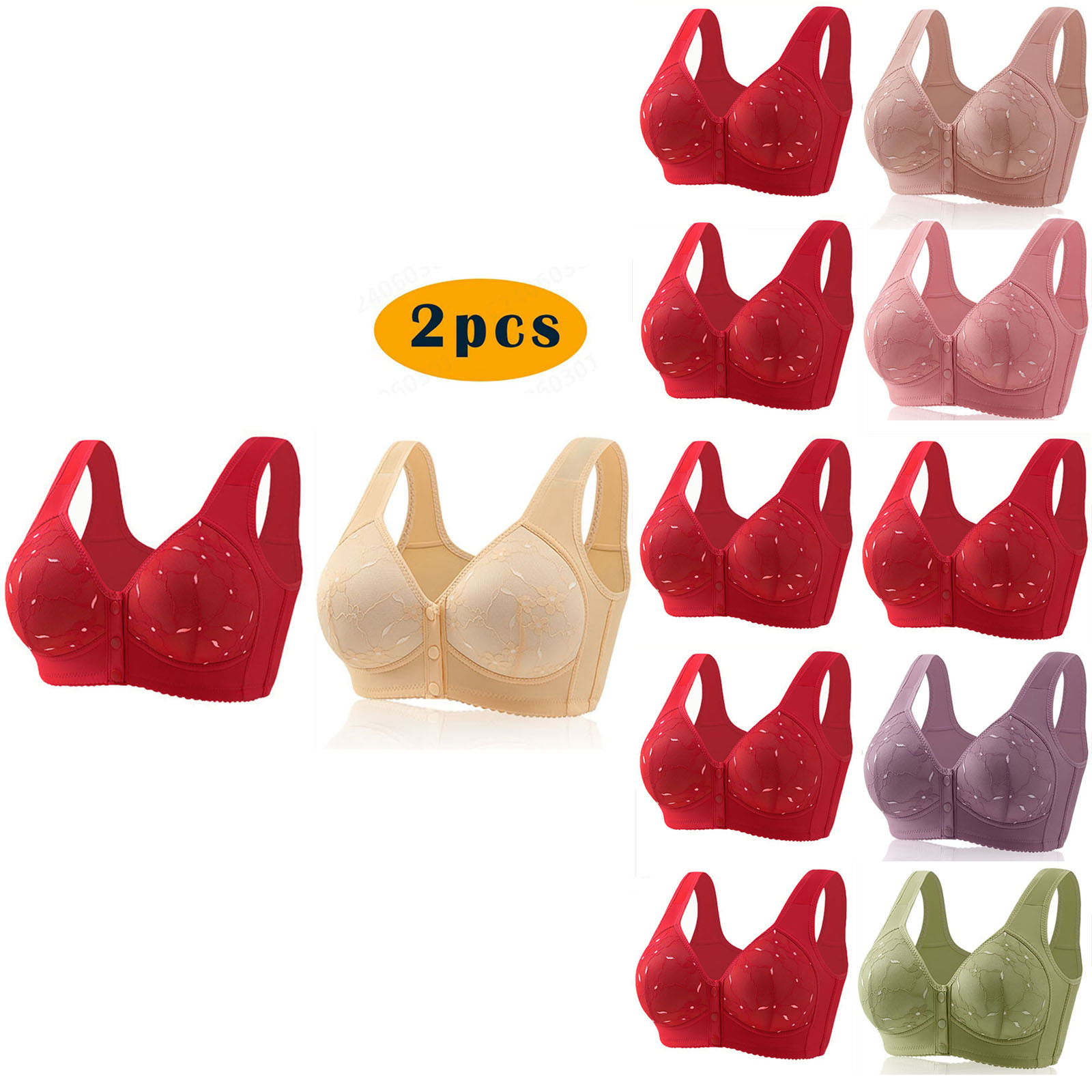 Flash Sale: Women Bras, Sujetadores de mujer, 2PC Women Sexy Middle ...