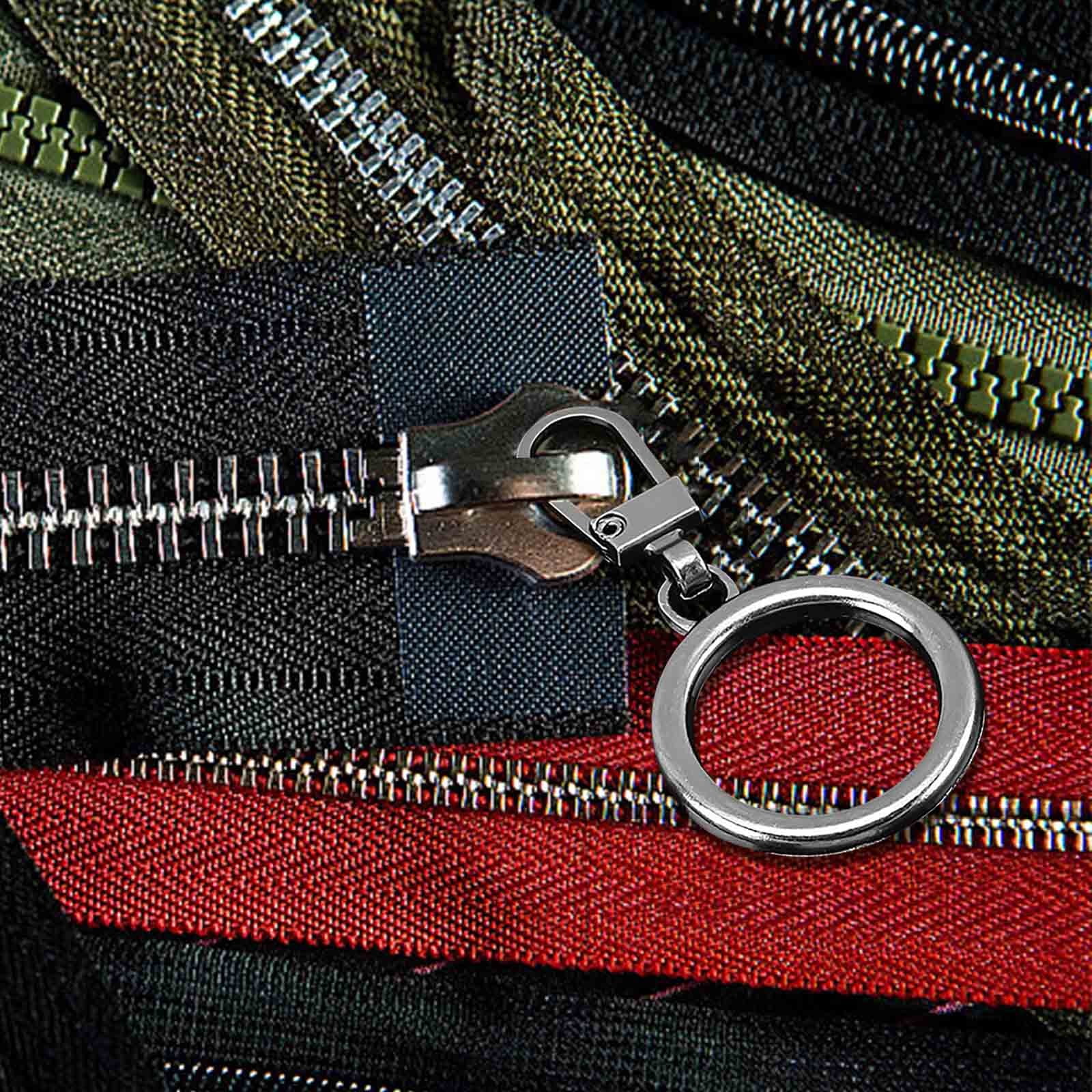 Flash Sale! Zipper Replacement Head for Clothing, Small Hole Zipper for ...