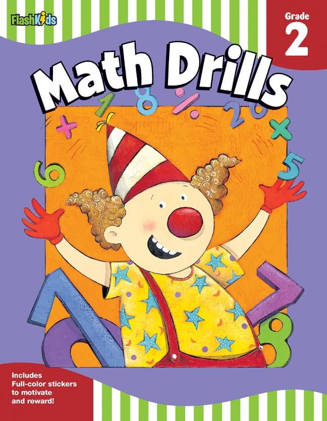 Flash Skills: Math Drills: Grade 2 (Flash Skills) (Paperback) - Walmart.com