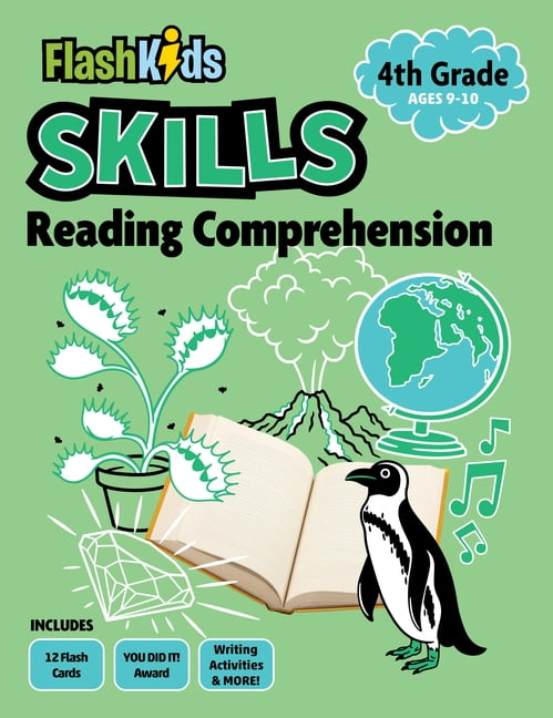 Flash Skills Reading Comprehension: Grade 4, (Paperback) - Walmart.com