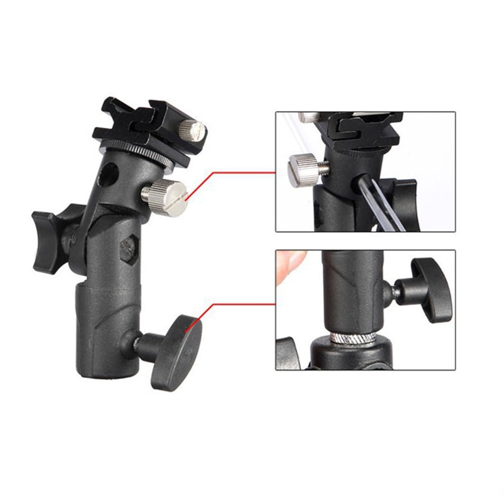 Flash Stand Bracket Flash Stand Mount Flash Holder Bracket DSLR Camera ...