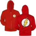 Flash Symbol Zip-Up Hoodie - Walmart.com