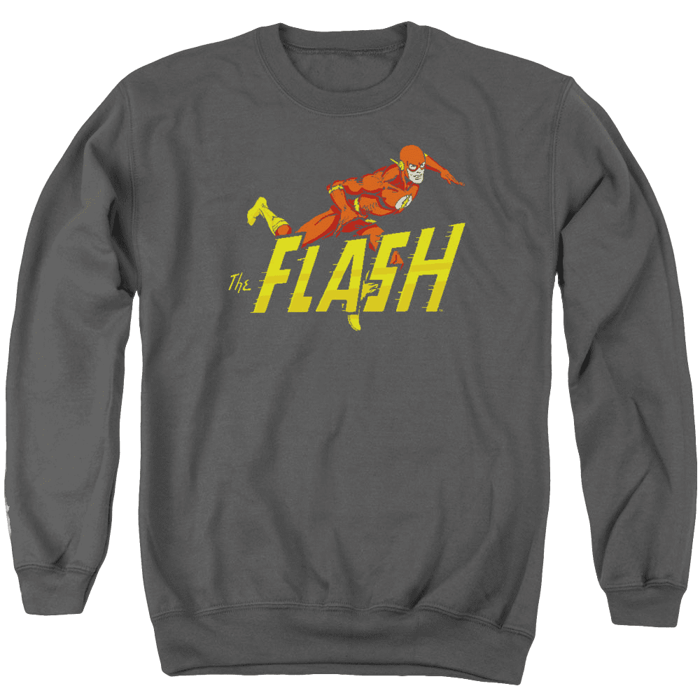 Flash, The 8 Bit Flash - Men's Crewneck Sweatshirt - Walmart.com