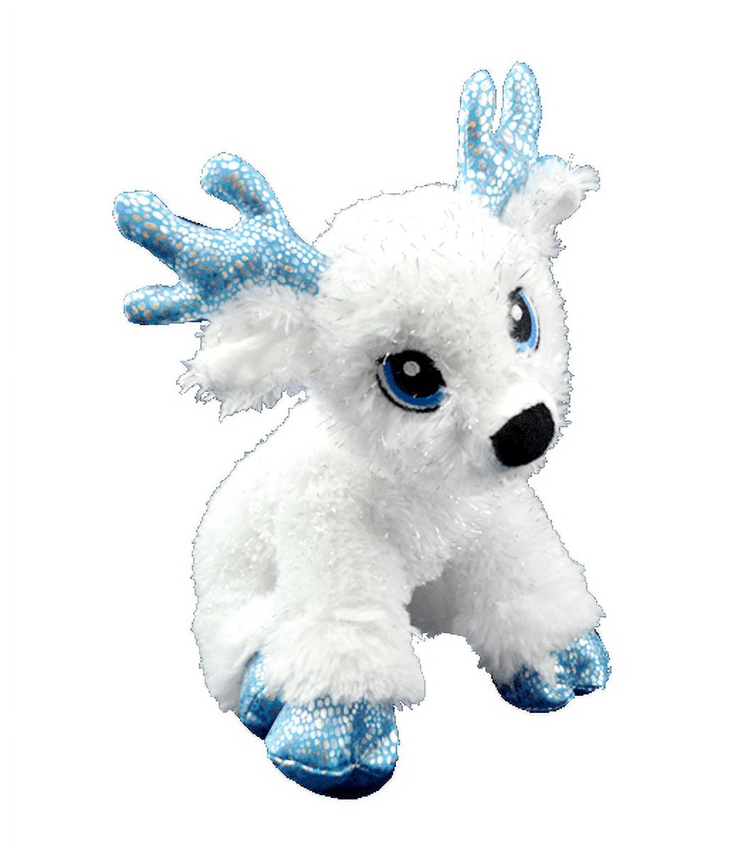 Flash The Reindeer 8 Inch Halloween Plush Toy with Removable Spooky ...