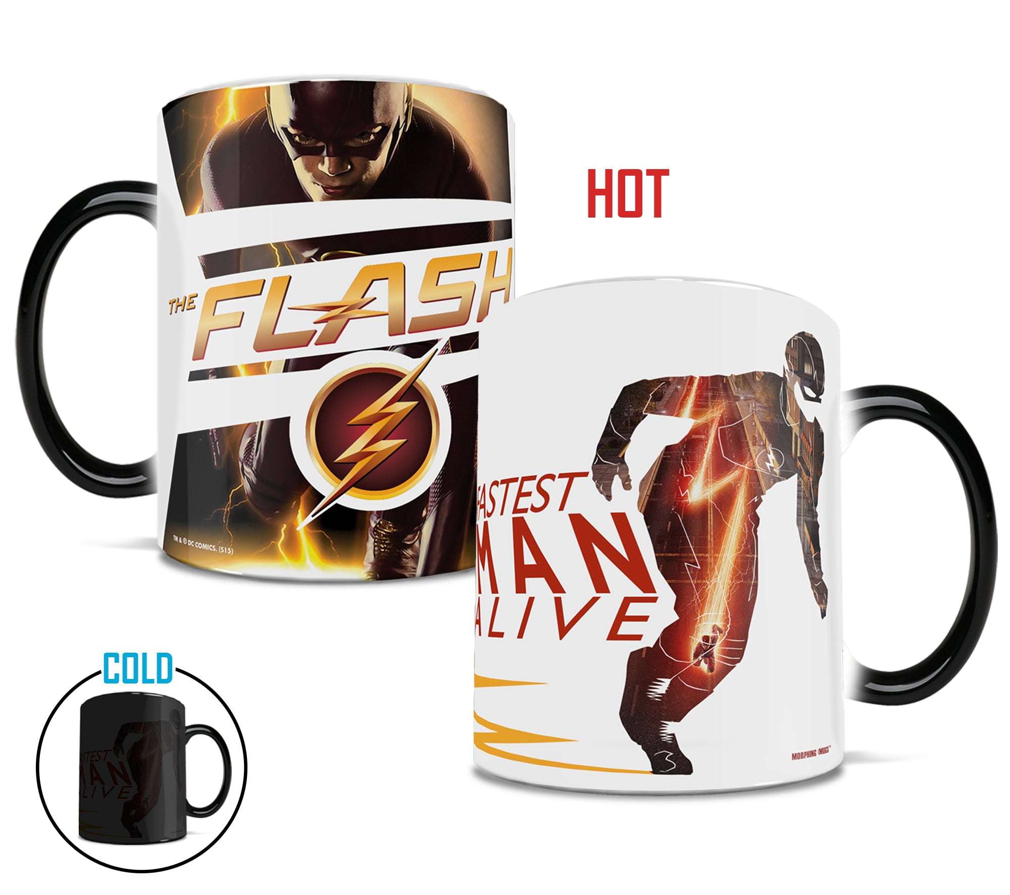 Flash: The TV Show (Fastest Man Alive) Morphing Mugs® Heat-Sensitive ...