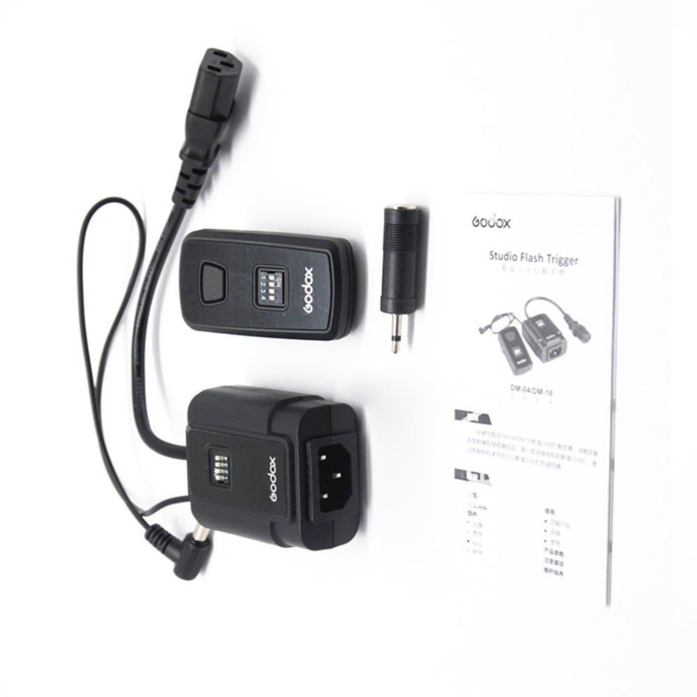 Flash Trigger Yabuy DM-16 16-Channel Studio Flash Trigger Wireless ...