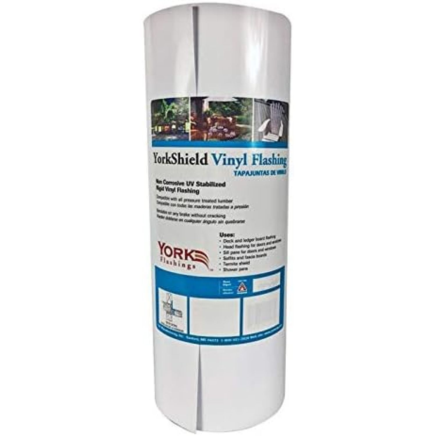 Flash Vinyl WHT 10" X50' - Walmart.com