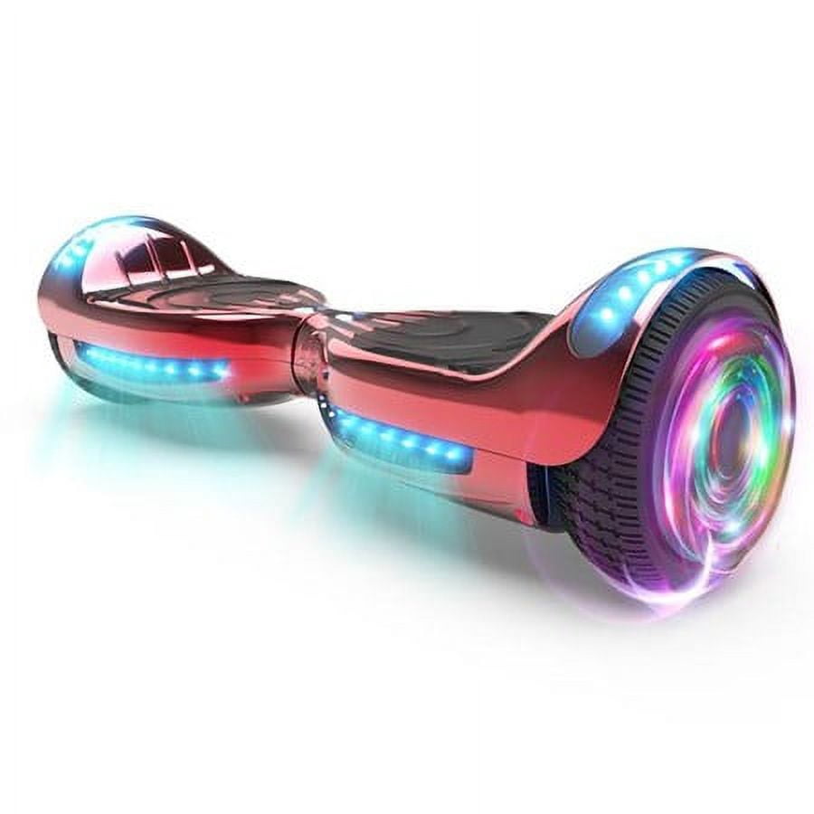 Flash Wheel Hoverboard 6.5" Bluetooth Speaker with LED Light Self ...