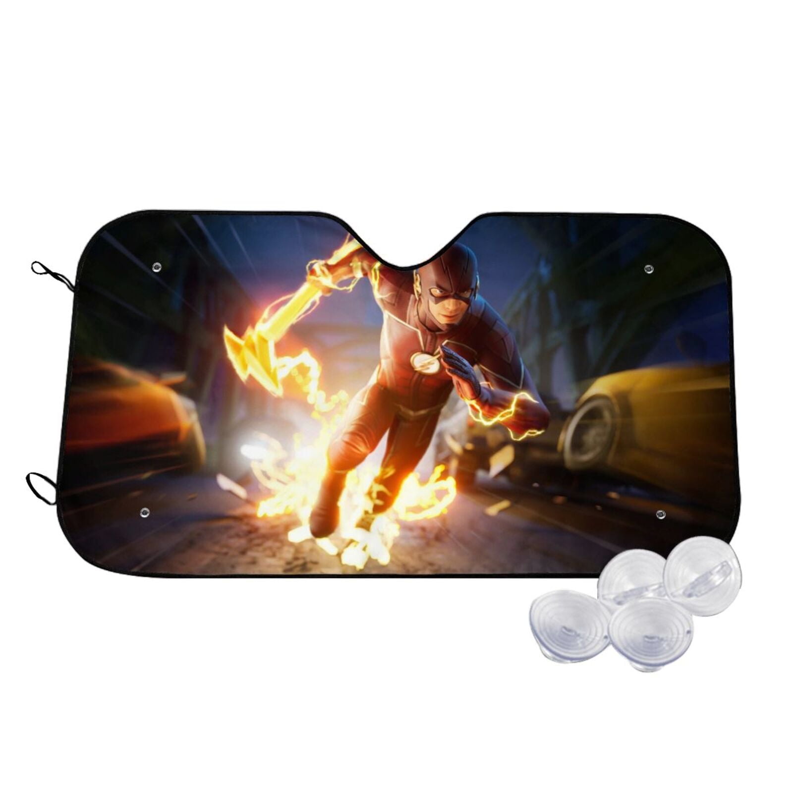 The Flash Windshield Sun Shade - Car Sun Shade Windshield Keeps ...