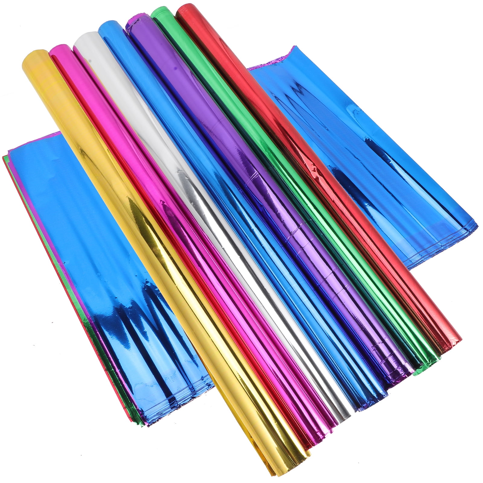 Flash Wrapping Paper Present Wrapper Party Gift Abs Metallic DIY Crafts ...