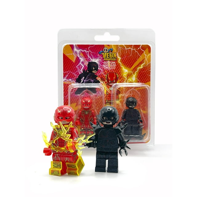Veux toys ABS Flash and Savitar Custom Minifigures Interlocking Block ...