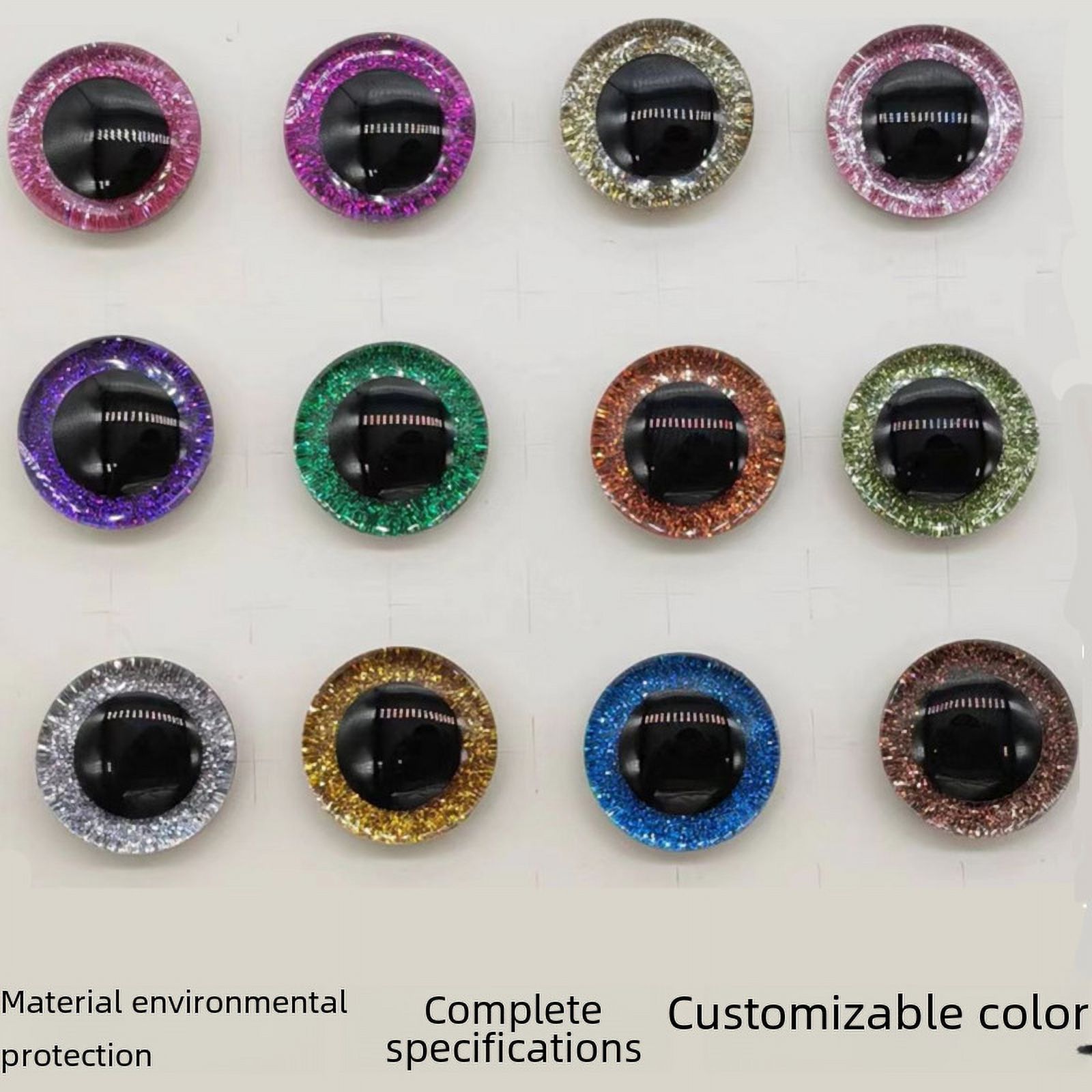 Flash three-dimensional doll eyes plush toy accessories TY doll eye ...