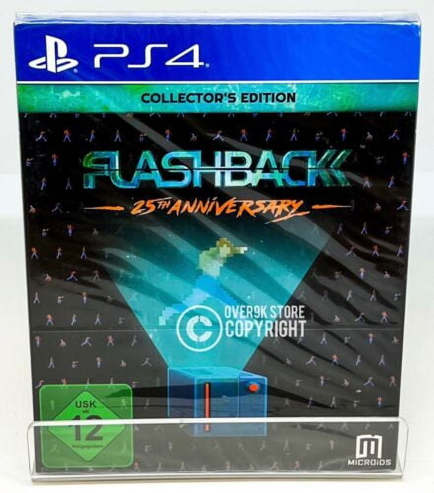 Flashback 25th Anniversary Collector's Edition - PS4 - New | Factory Sealed Catalog - Walmart.com