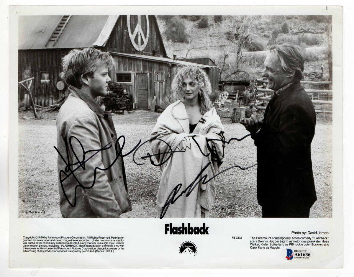 Flashback Multi Signed Autographed 8X10 Photo Hopper Sutherland BAS AC61636 - Walmart.com