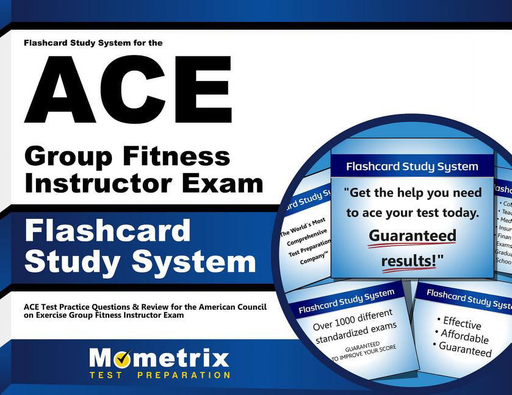 Flashcard Study System for the Ace Group Fitness Instructor Exam : Ace ...
