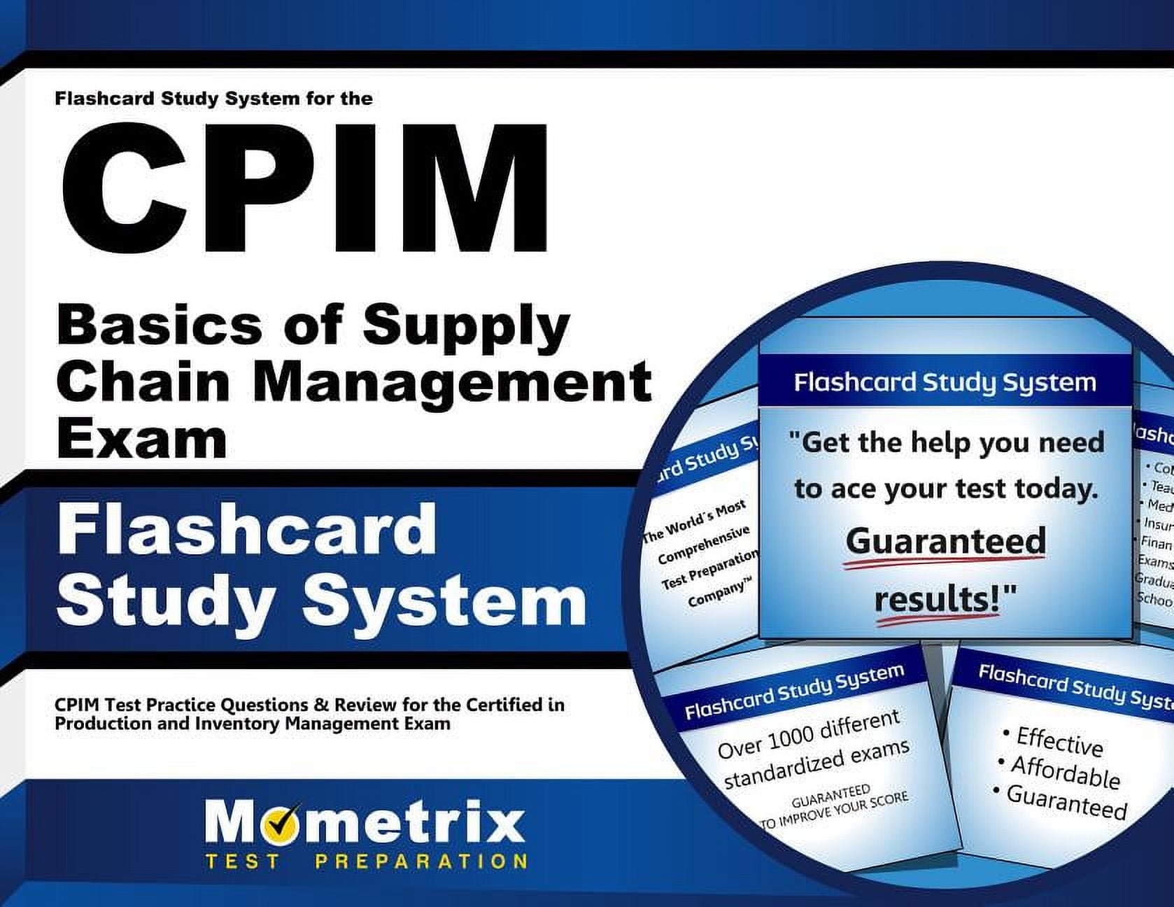 Flashcard Study System for the Cpim Basics of Supply Chain Management ...