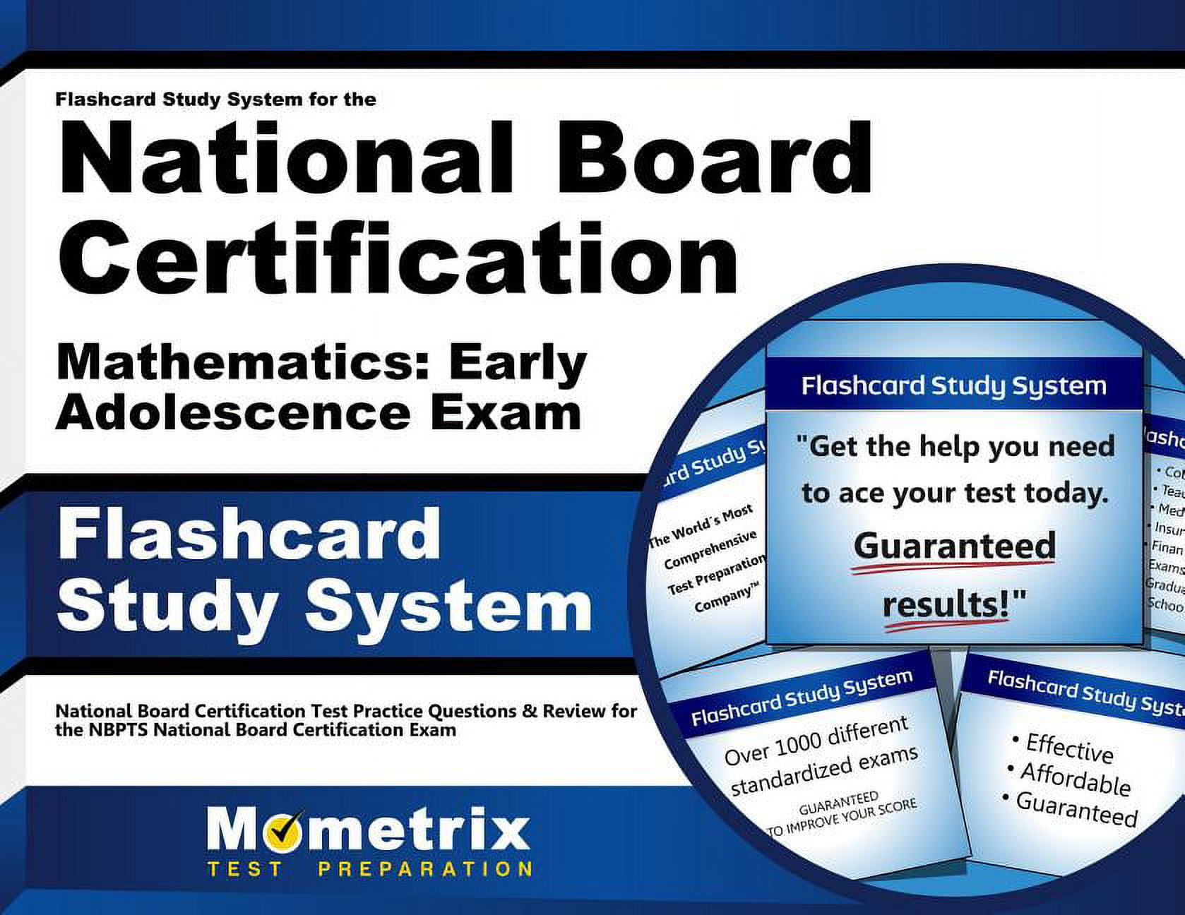Flashcard Study System for the National Board Certification Mathematics ...
