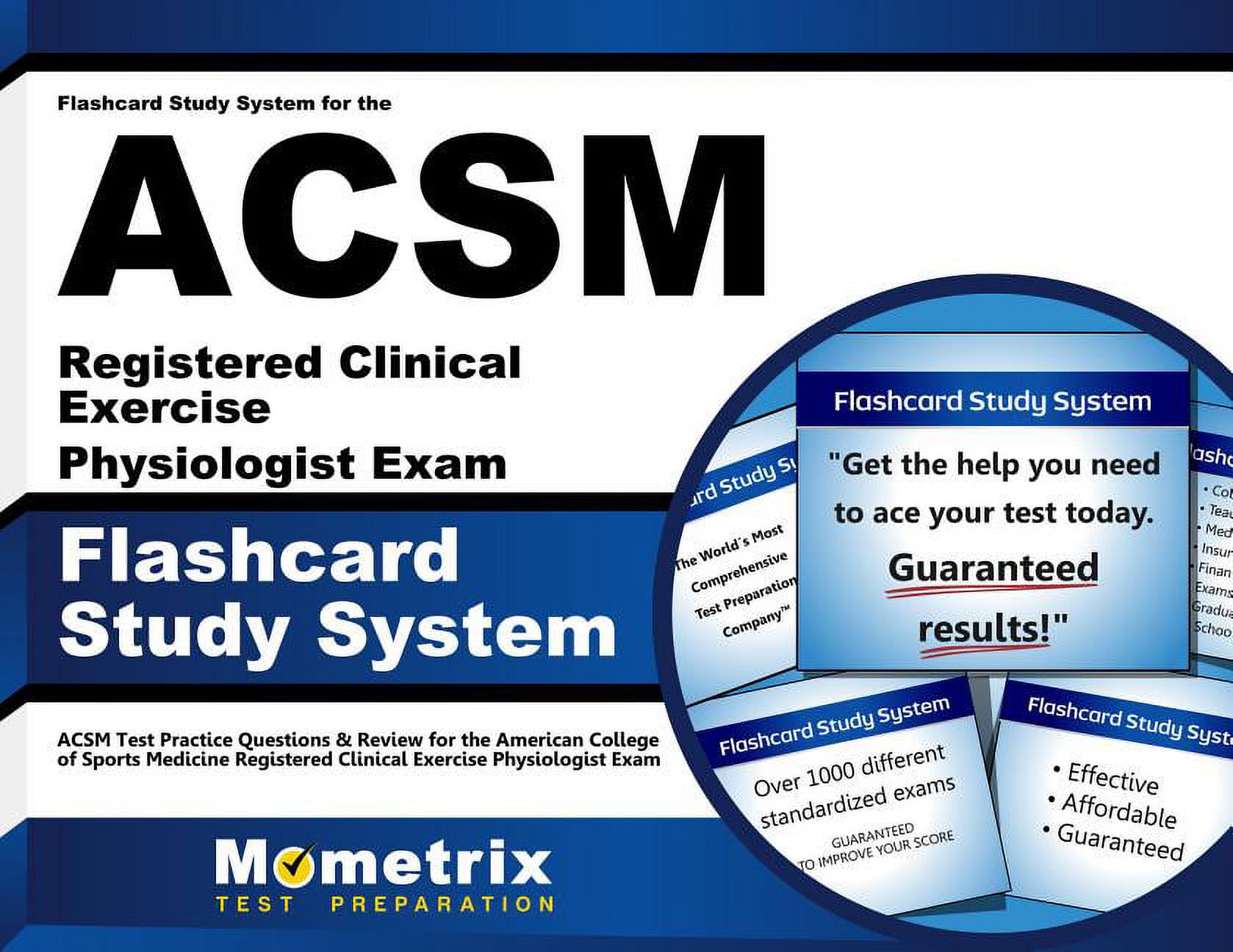 Flashcard Study System for the ACSM Registered Clinical Exercise ...