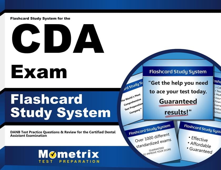 Flashcard Study System for the Cda Exam : Danb Test Practice Questions ...