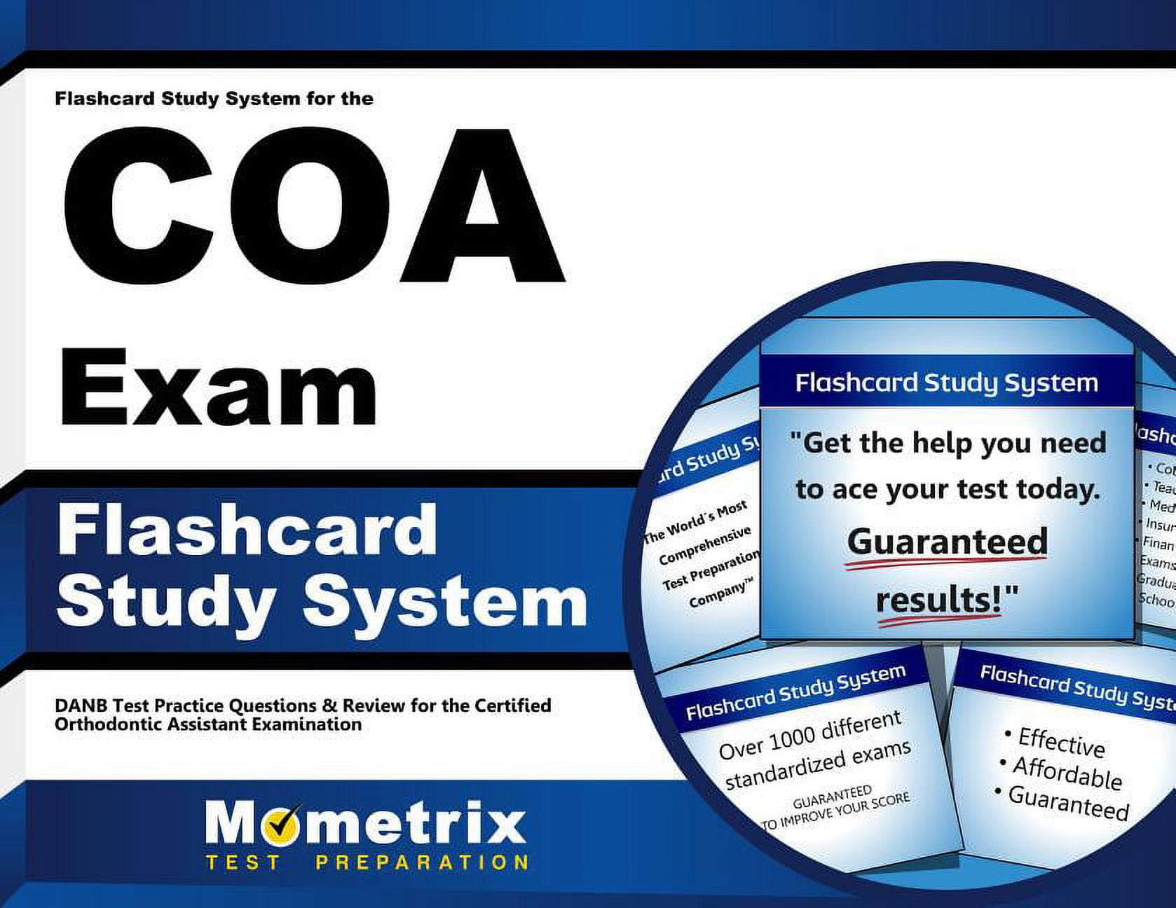 Flashcard Study System for the Coa Exam : Danb Test Practice Questions ...