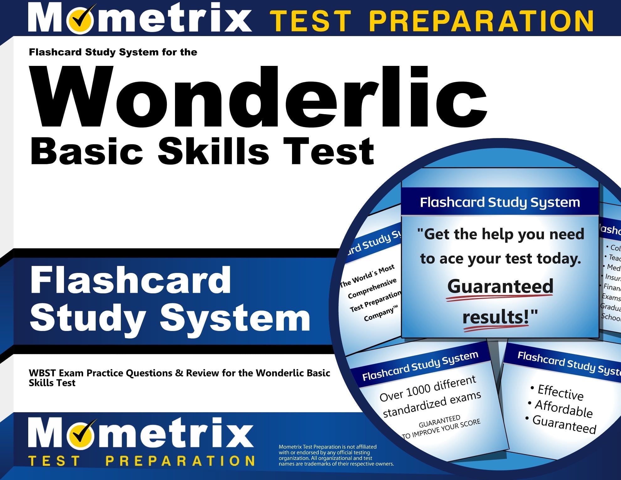 Flashcard Study System for the Wonderlic Basic Skills Test : Wbst Exam ...