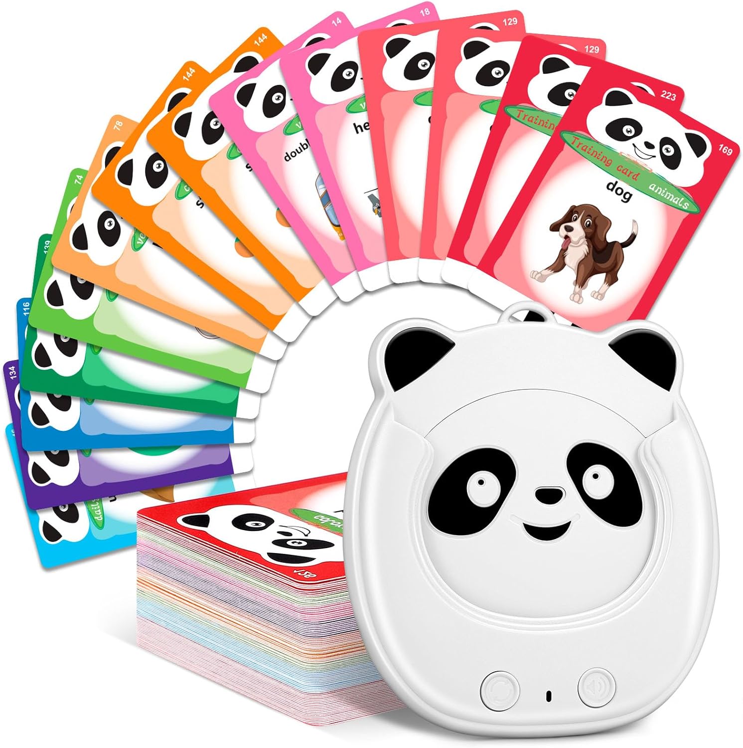 Flashcards with Sound, Sensory Toys for Learning English, 224 Words ...