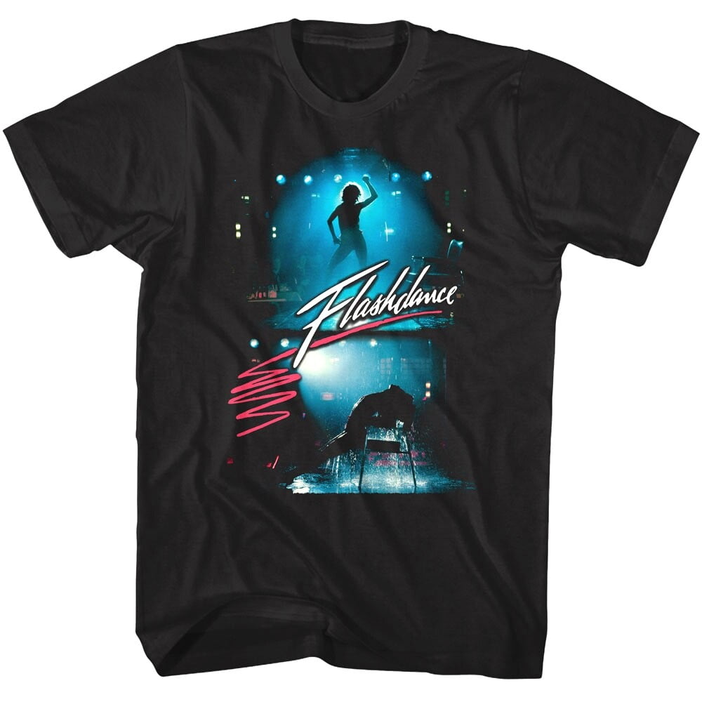 Flashdance Water Chair Dance Men's T Shirt - Walmart.com