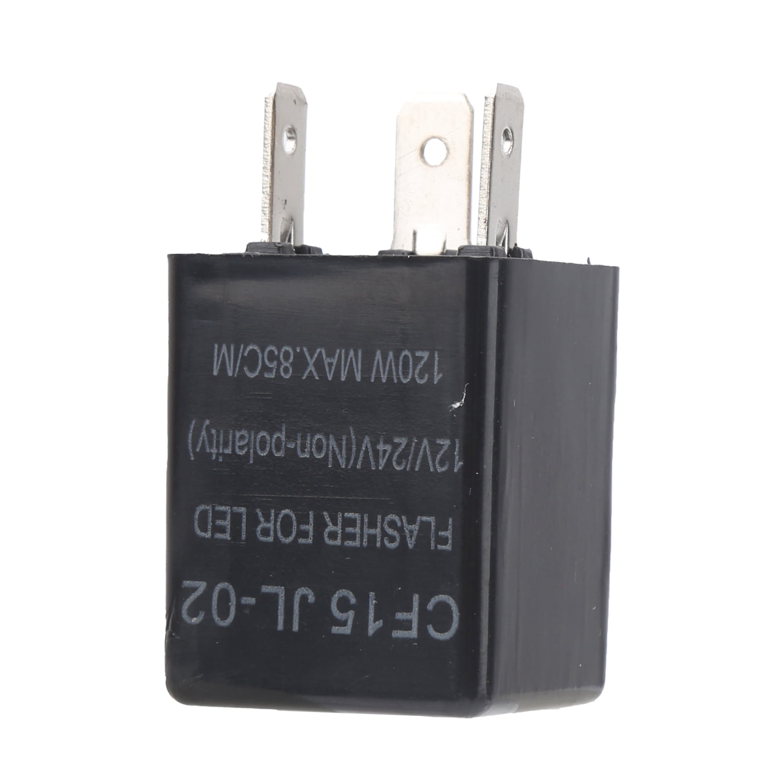 Flasher Relay,LED Flasher Non Polarity 12V 24V Universal ABS Normally ...