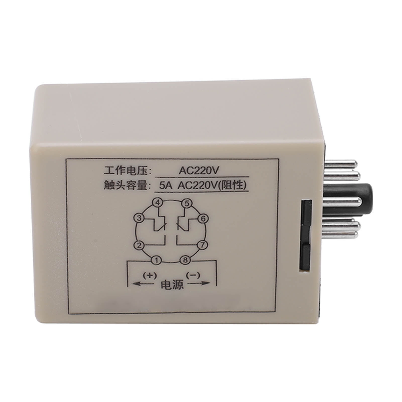 Flasher Relay Time Delay Timer 8 Pin 1S Infinite Loop 5A AC 220V for ...