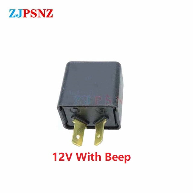 Flasher Relay Turn Signal DC12V 48V-64V 2Pins 3Pins Buzzer Beep Flasher ...