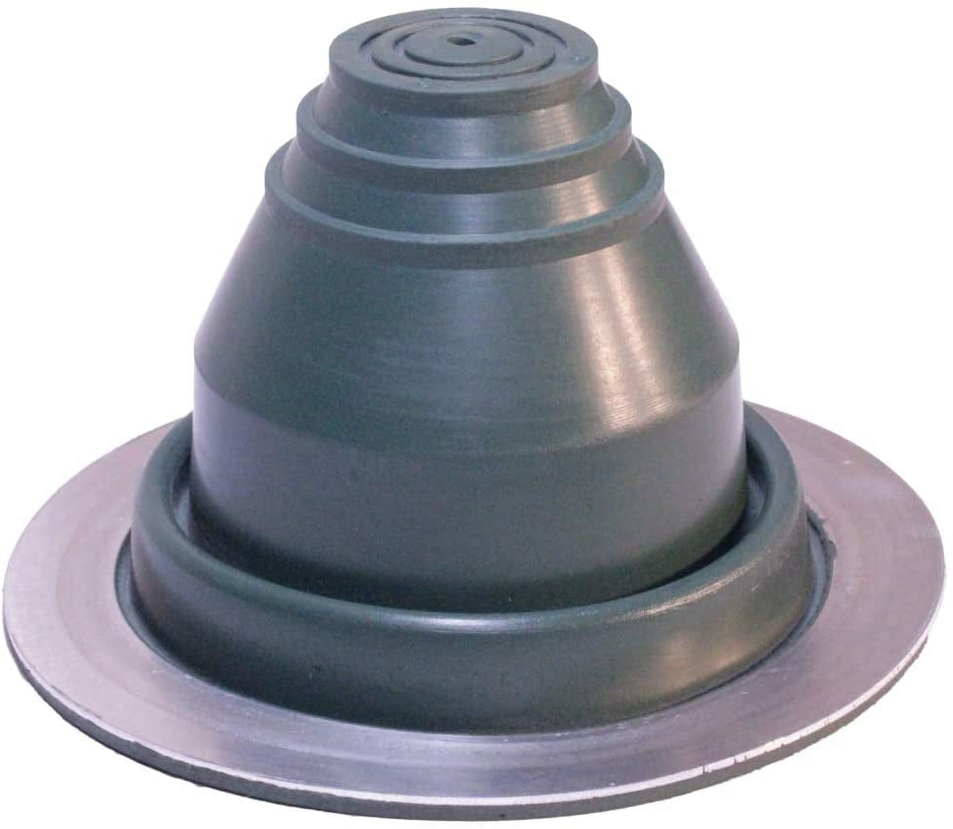 Flashers #1 Green EPDM Flexible Roof Jack Pipe Boot Metal Roofing Pipe ...