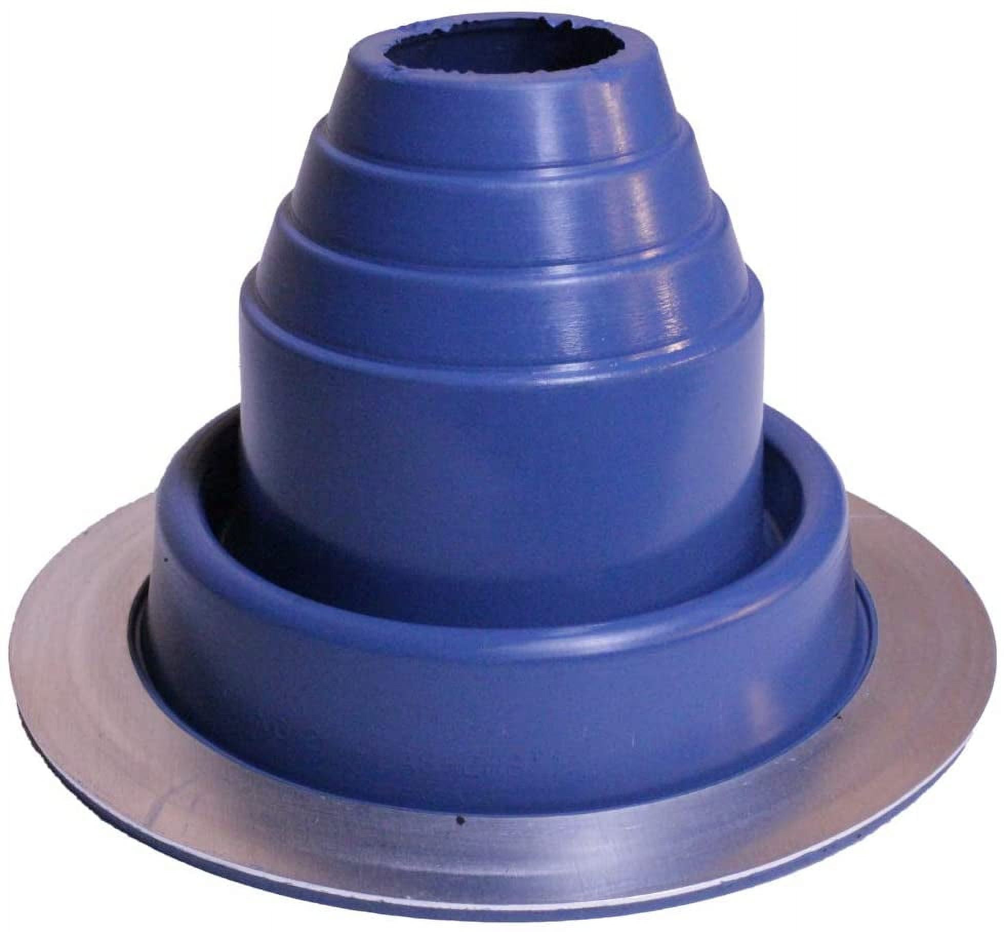 Flashers #2 Blue EPDM Flexible Roof Jack Pipe Boot Metal Roofing Pipe ...