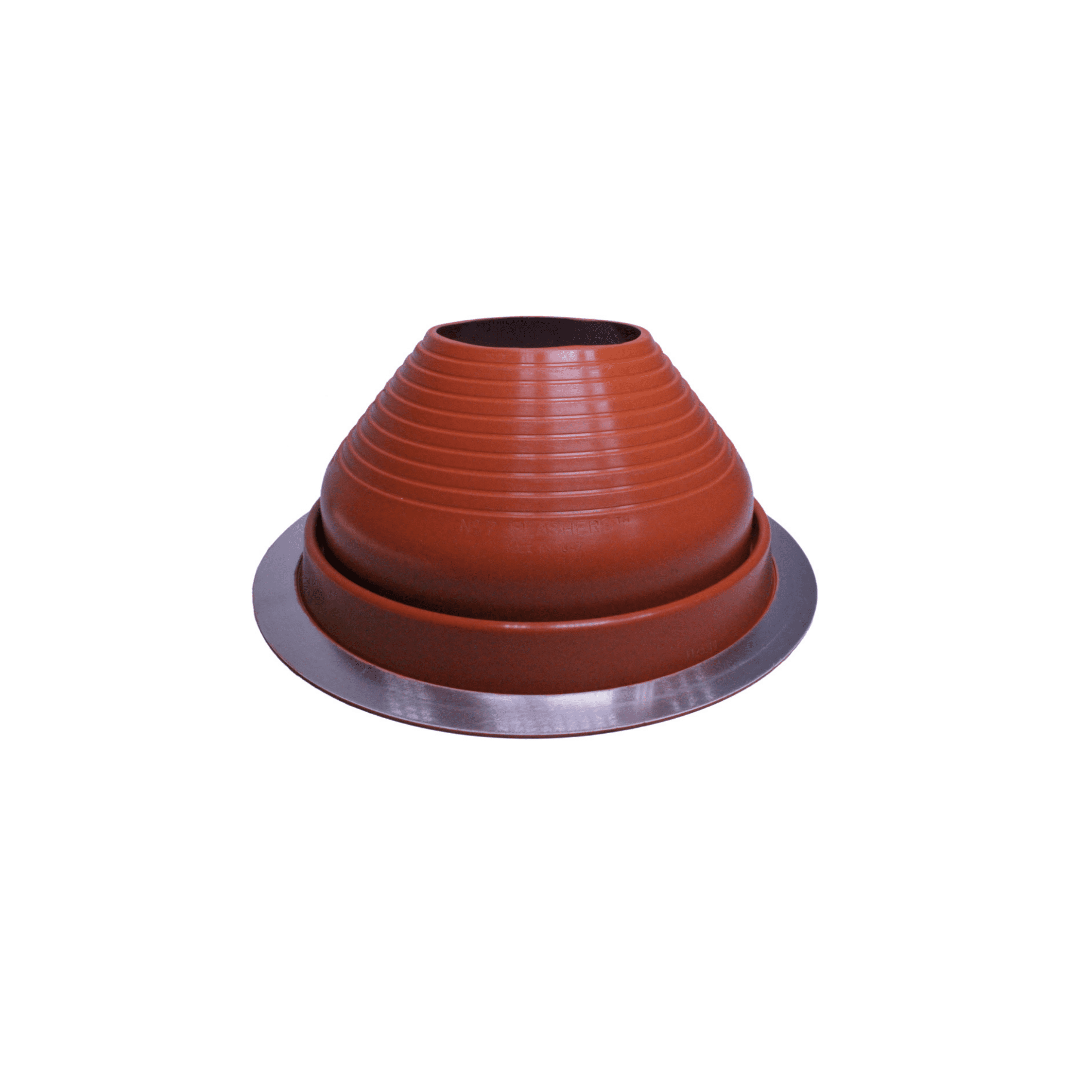 Flashers #7 Silicone High Temp Flexible Roof Jack Pipe Boot Metal ...