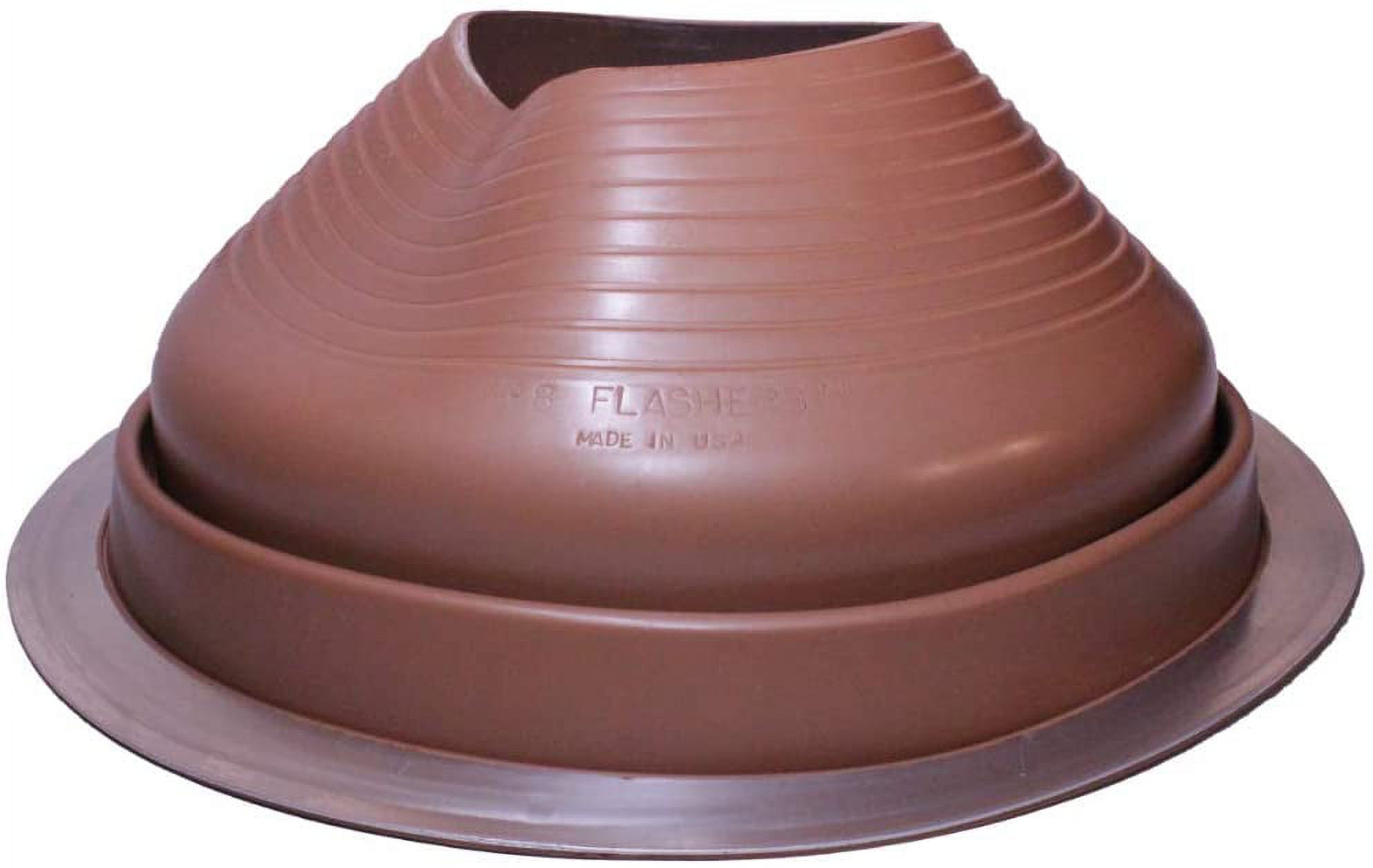 Flashers #8 Copper EPDM Flexible Roof Jack Pipe Boot Metal Roofing Pipe ...