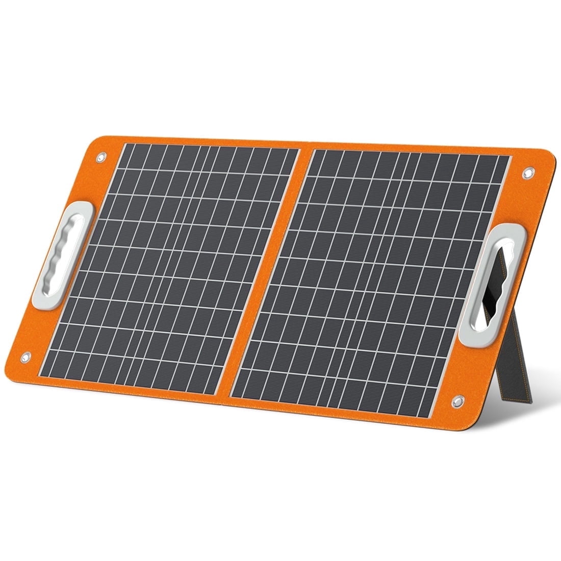 Flashfish 60W Portable Solar Panel, Foldable 18V Charger with USB Type ...