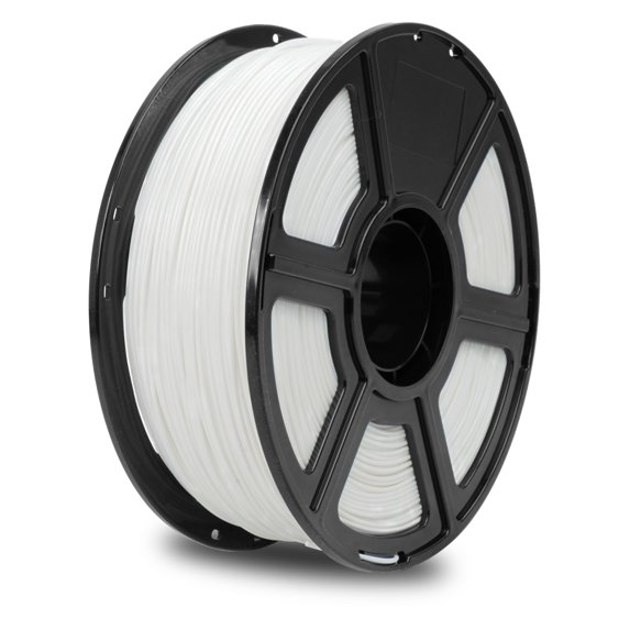 Flashforge, 3D Printer Filament, ASA 1.75mm 1KG, Satin White - Walmart.com