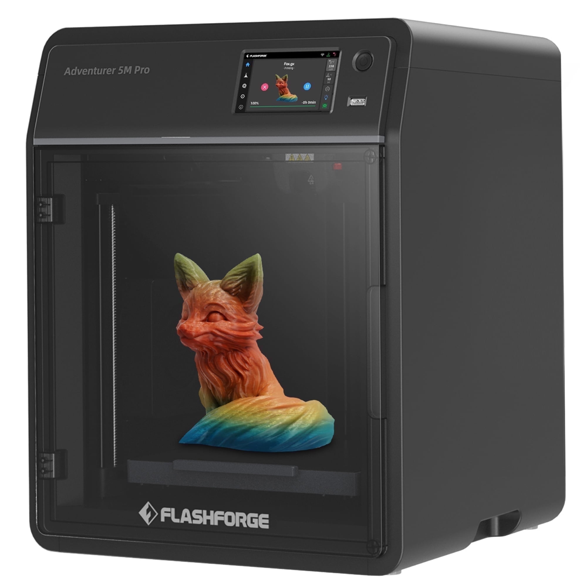 Flashforge Adventurer 5M Pro 3D Printer, High Speed, PLA Flexible ABS ...