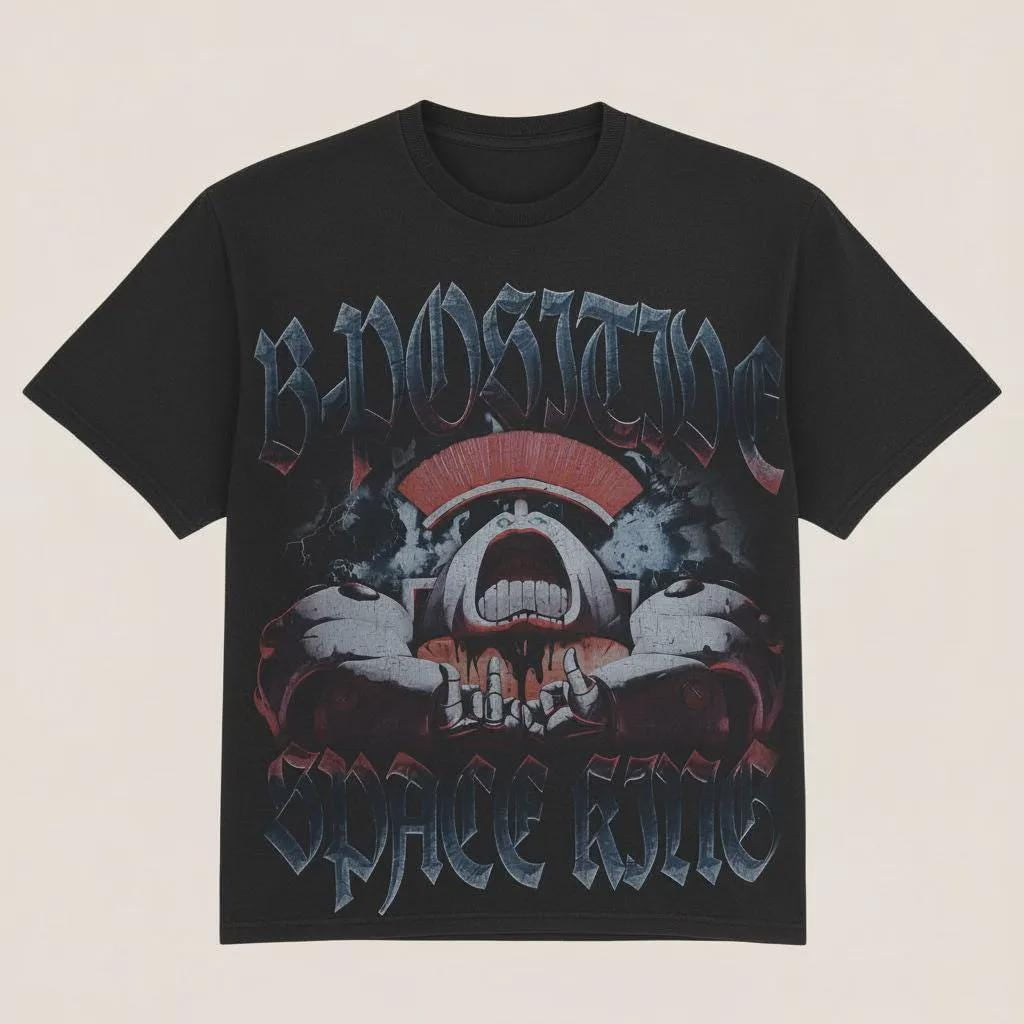 Flashgitz B-Positive T-Shirt, Space King Inspired Merch, B Positive ...