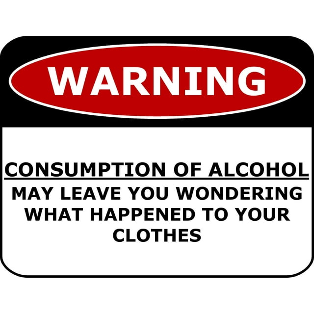 Flashing Blinking Red LED Laminated Funny Sign Warning Consumption of ...