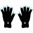 Flashing Gloves Glow LED Rave Light Finger Lighting Mitt,Luminous ...