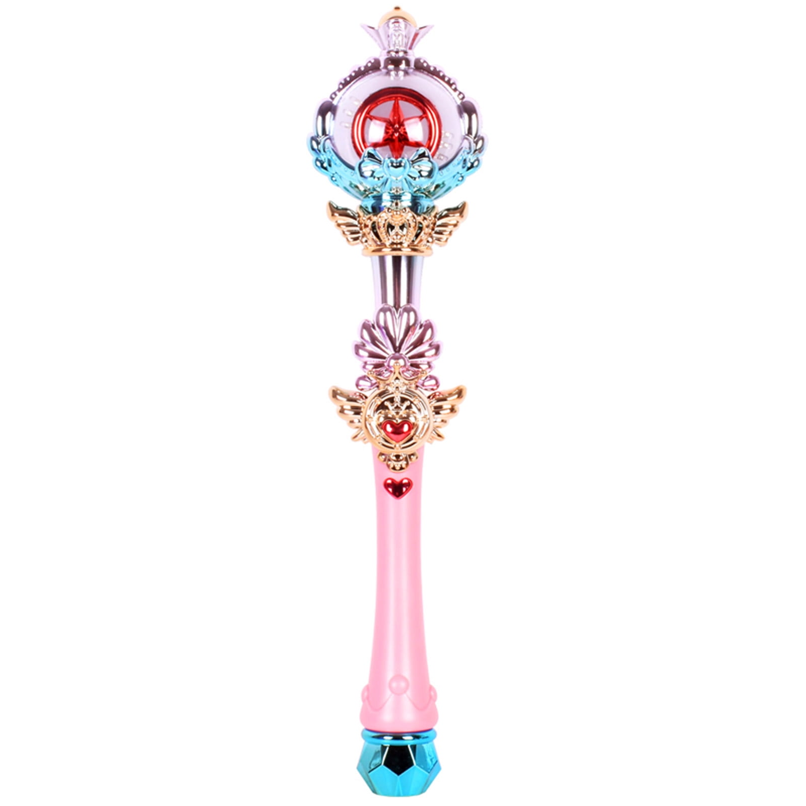 Flashing Star Magic Wand for Kids – Light-Up Princess Scepter with ...