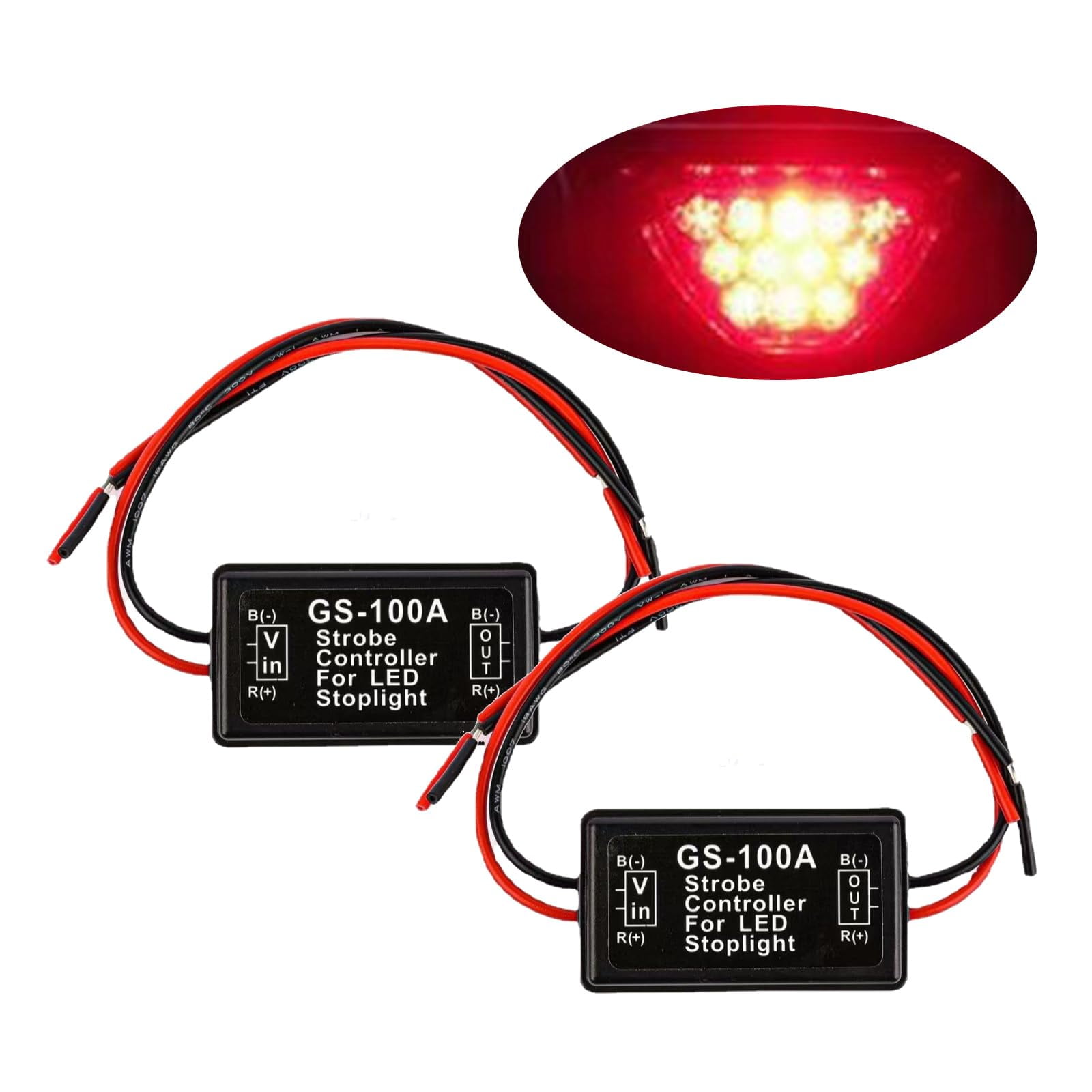 Flashing Strobe Blinking Controller SSF20 Flasher Module, 2 Led Flasher ...