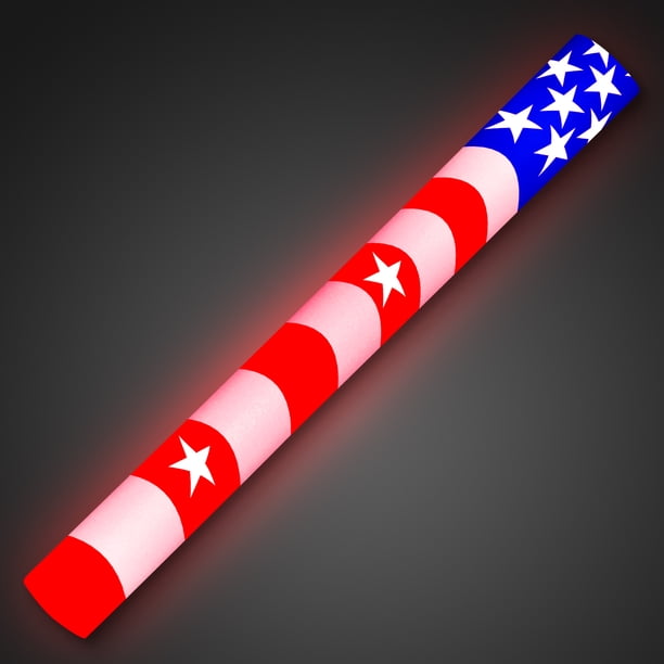 FlashingBlinkyLights 16 inch Light Up Foam LED Cheer Stick - Walmart ...