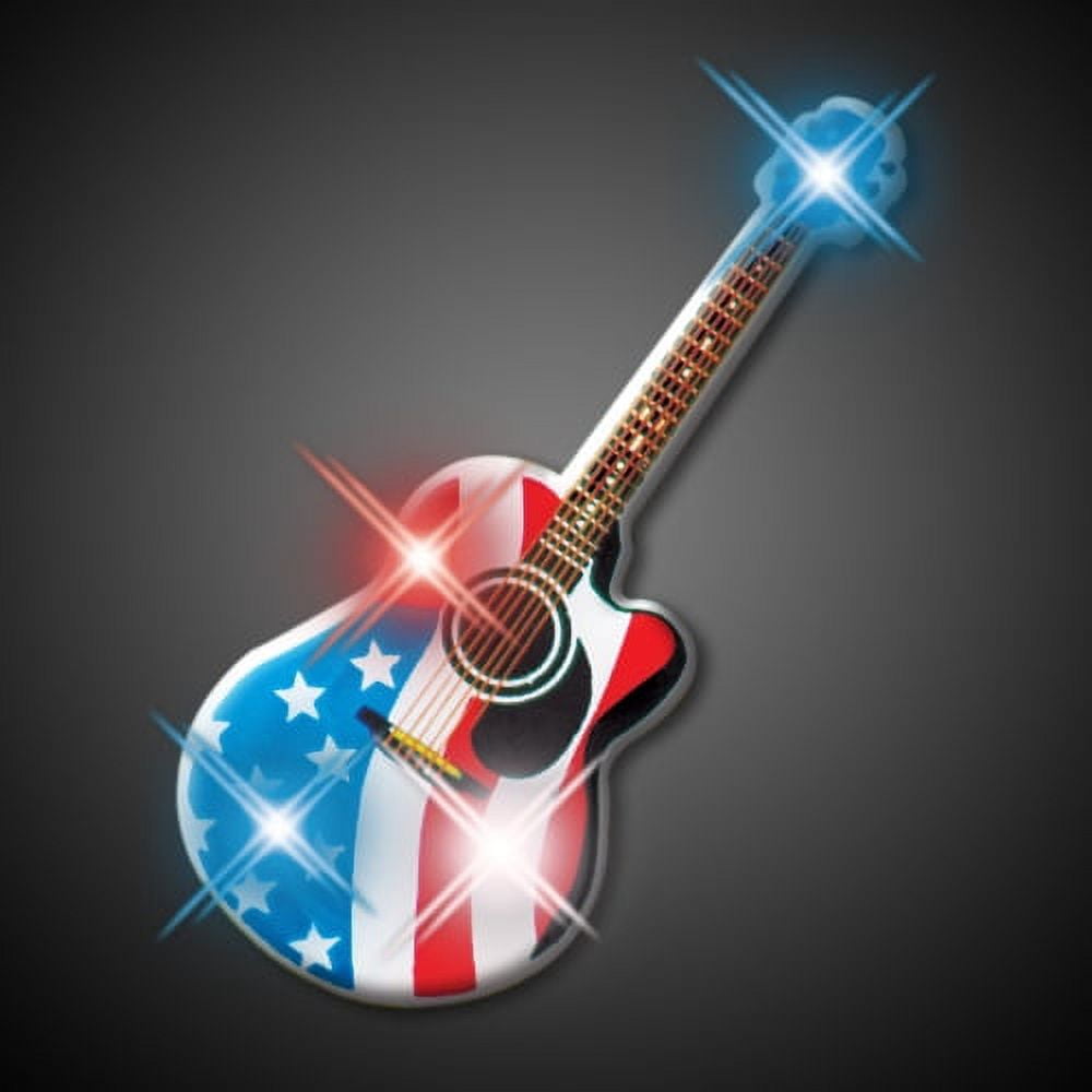 FlashingBlinkyLights American Guitar Flashing Blinking Light Up Body ...