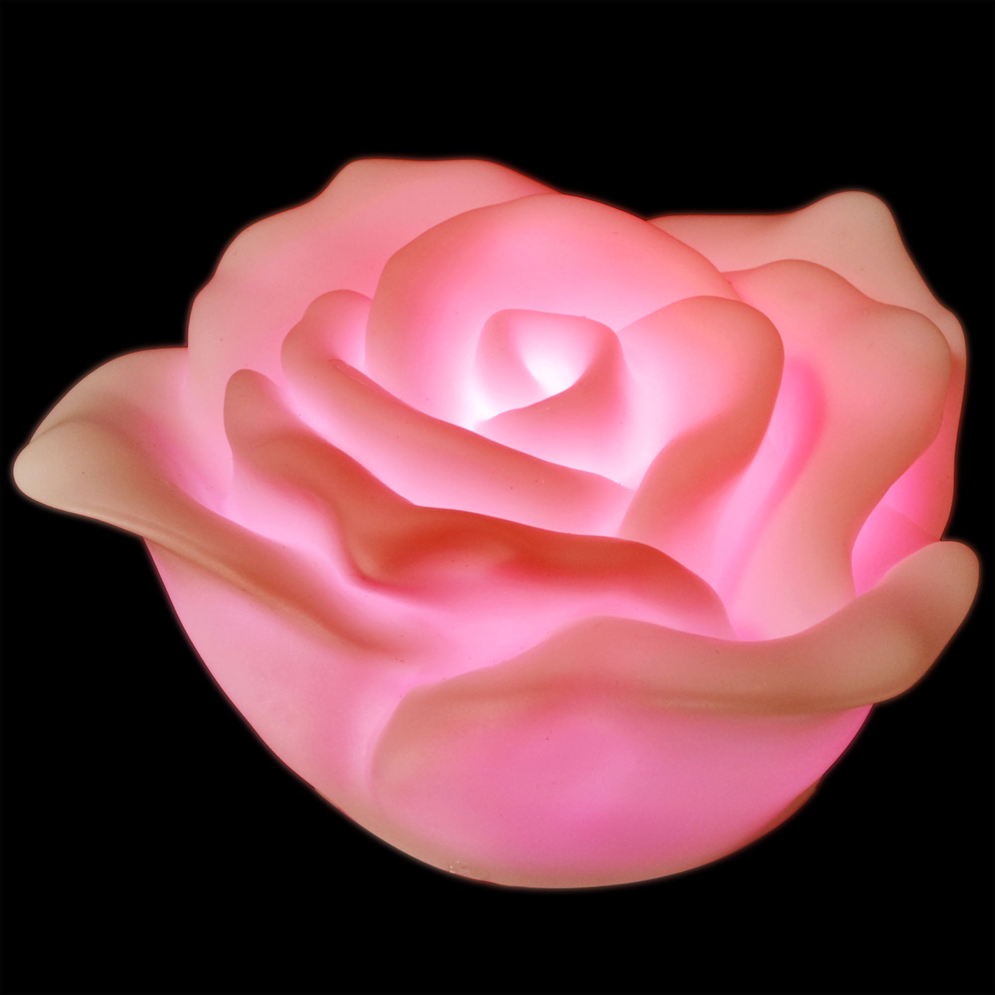 FlashingBlinkyLights Floating Deco Rose with Color Change LEDs ...